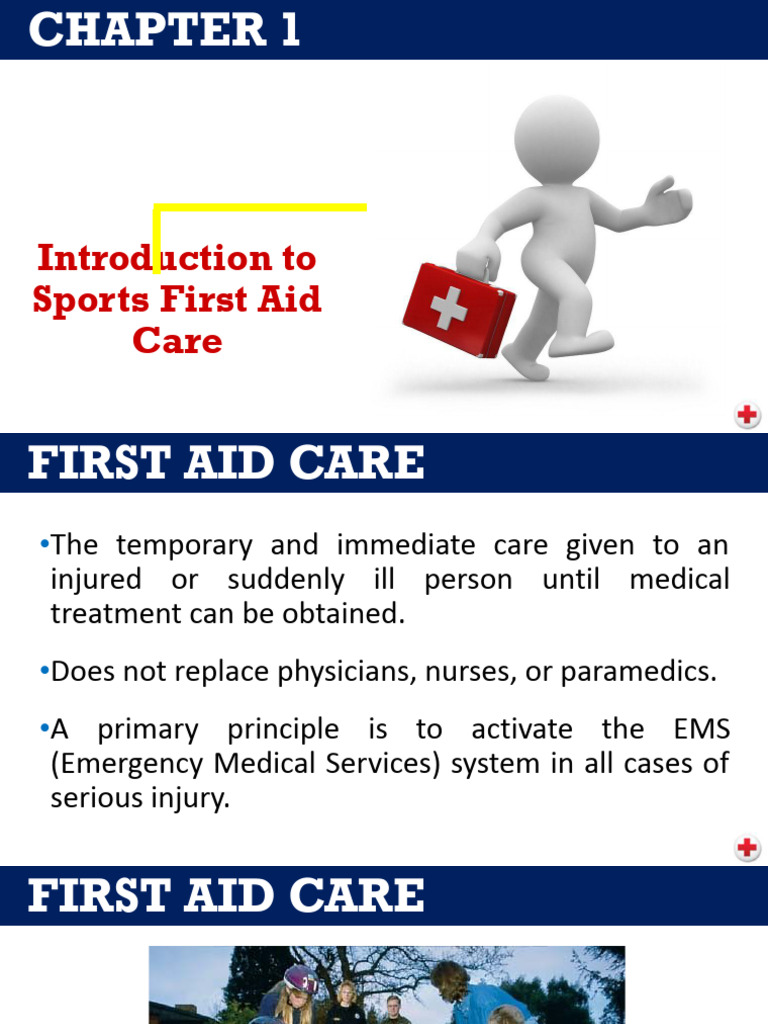 CHAPTER 1 INTRODUCTION TO SPORTS FIRST AID CARE.pptx | Download Free ...