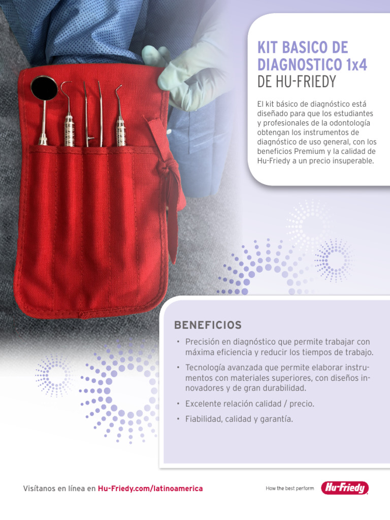 Kit Básico 1X4 Hu Friedy Diagnóstico | PDF
