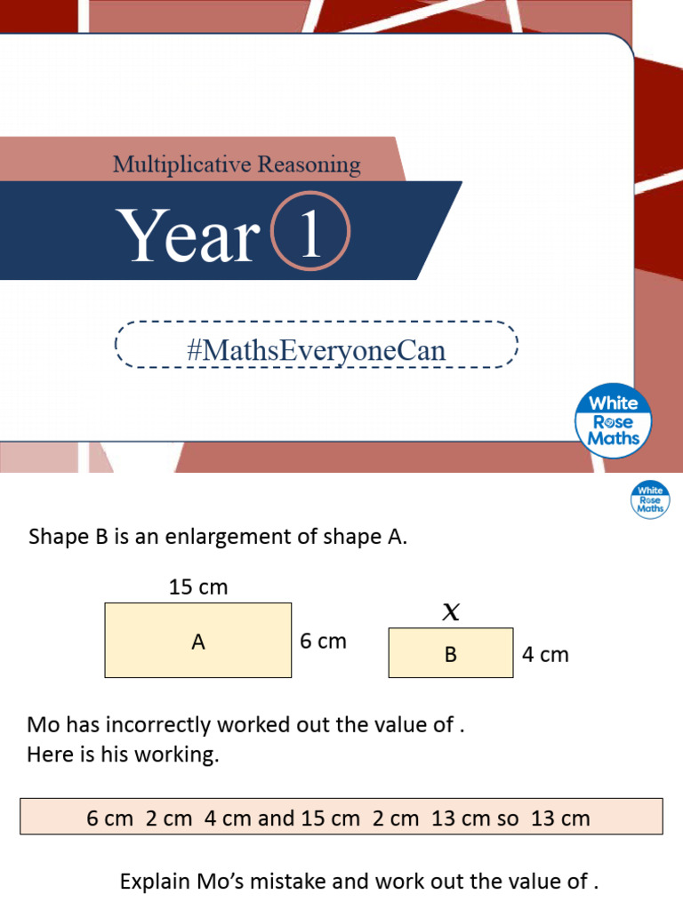WRM Year11 Spring Block 1 Multiplicative Reasoning Exemplar Questions ...