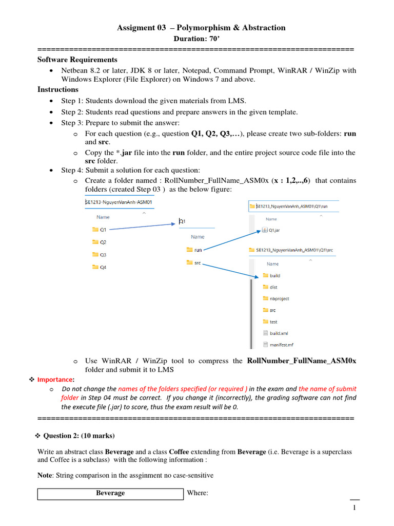 Asm 03 Pdf Constructor Object Oriented Programming Programming