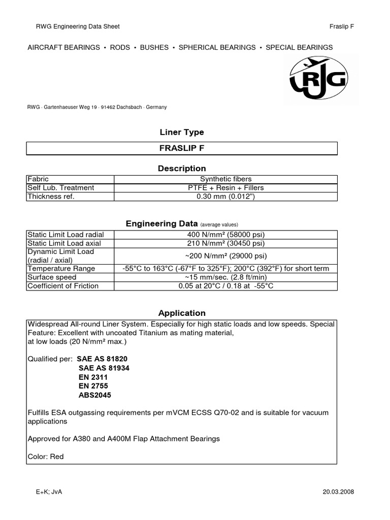 Fraslip F spec | PDF