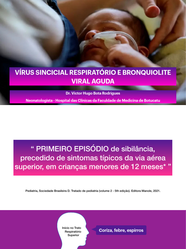 Bva - PDF Virus Sicicial Respiratorio e Bronquite Viral Aguda - Prof Victor Hugo Bota | PDF ...