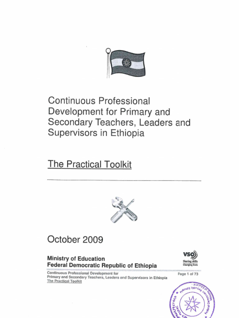 Continuous Professional Development For Primary and Secondary School | PDF