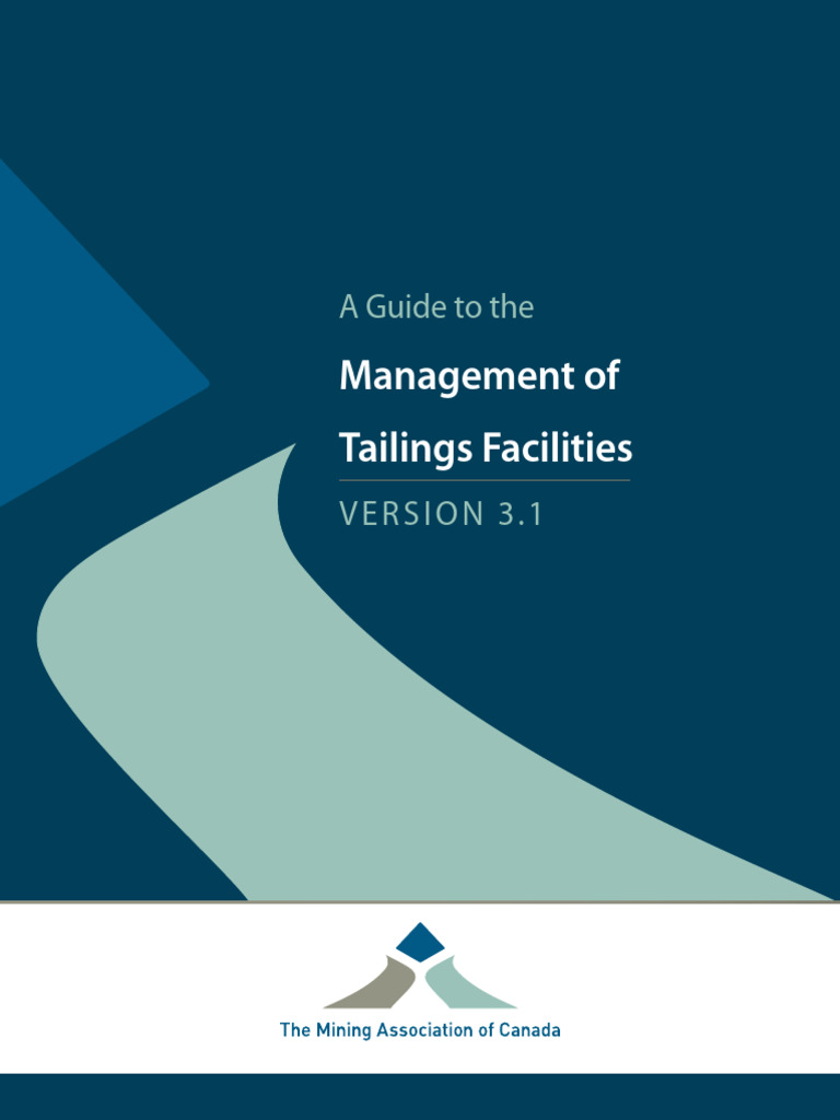 MAC Tailings Guide 2019 | PDF | Life Cycle Assessment | Risk Management