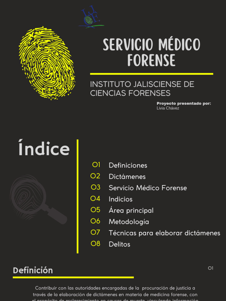 Servicio Médico Forense. LCCM | PDF | Jurisprudencia médica | Medicina