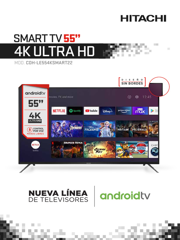 TV Hitachi 55 1620749755 | PDF | Tecnología digital | Tecnología de ...