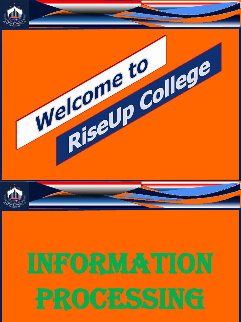 Div 5 Information Processing | PDF | Information | Collation