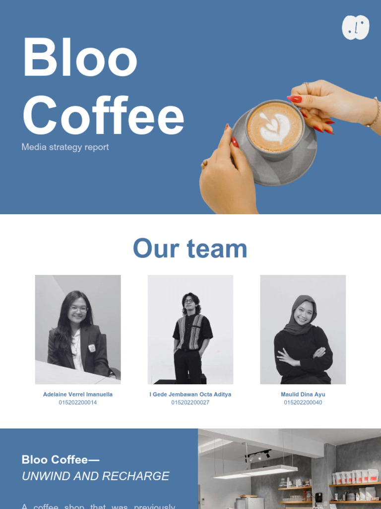 Bloo Coffee - Media Strategy Report - Compressed | PDF | Digital Marketing | Business Process