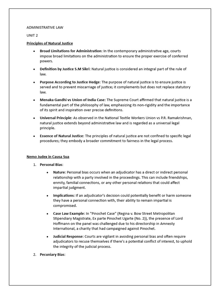 ADMINISTRATIVE LAW Unit 2 | PDF | Governance | Political Law