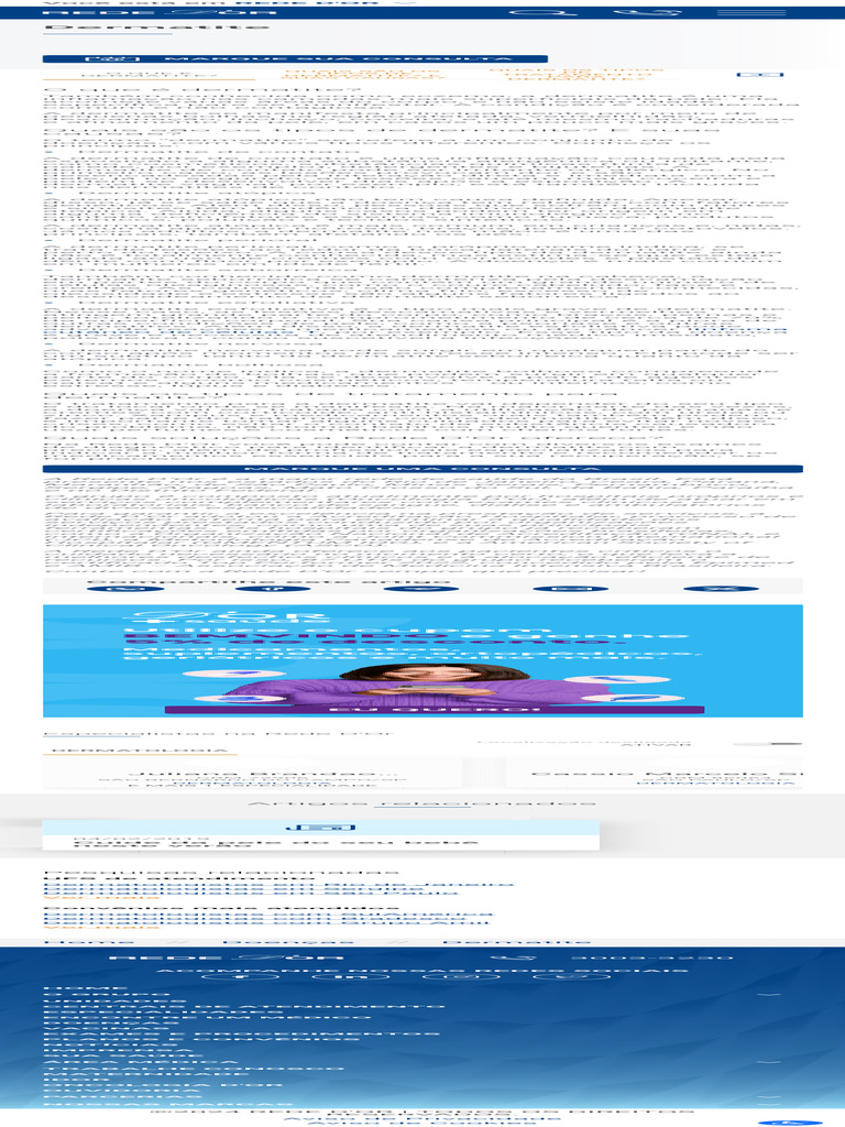 Guia Completo sobre Dermatite | PDF | Dermatite | Medicina Clínica