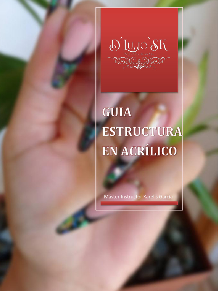 GUIA ESTRUCTURA EN ACRÍLICO | PDF | Clavo (anatomía) | Sistema tegumentario