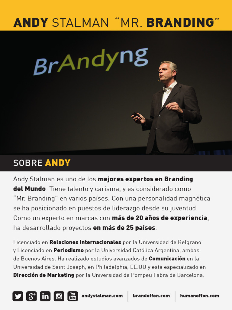 Bio Andy | PDF | Gestión de la marca | Marca