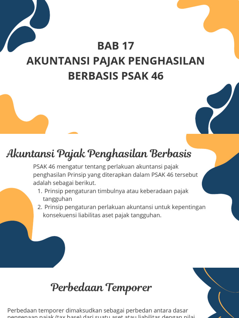 Bab 17 Akuntansi Perpajakan | PDF