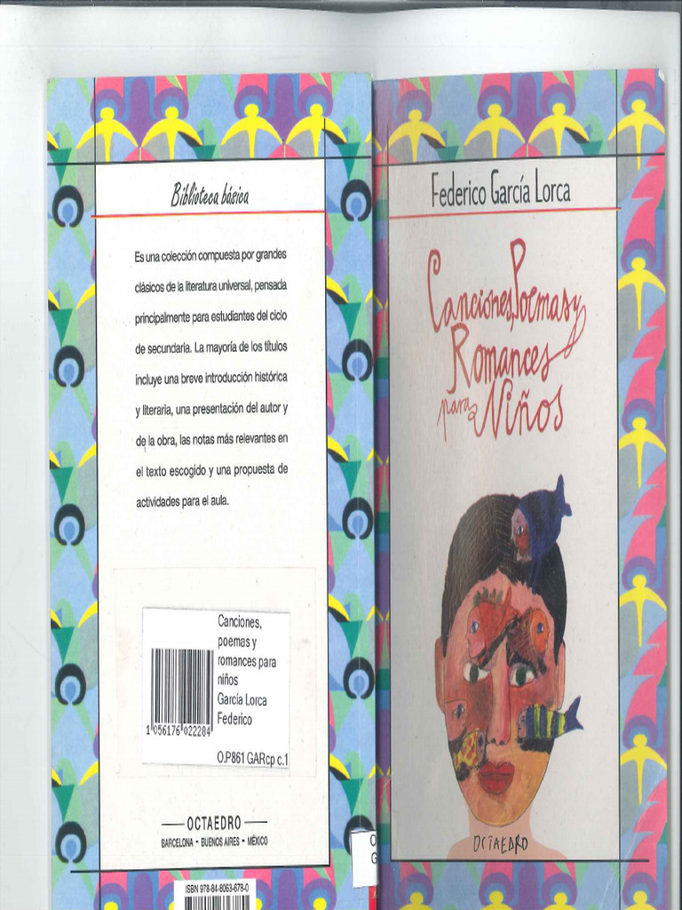 Canciones, Poemas y Romances para Ninos. Federico Garcia Lorca | PDF
