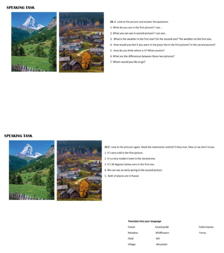 Speaking A1 Weather | PDF