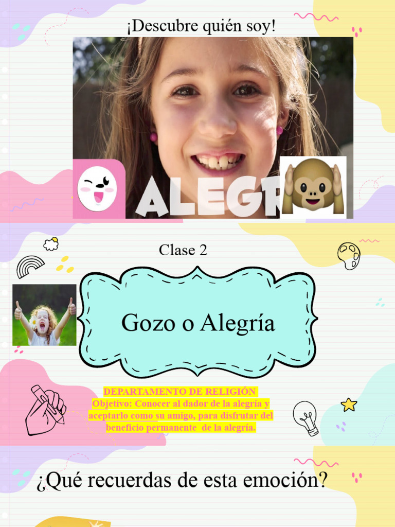 Clase 2 Alegría Pdf