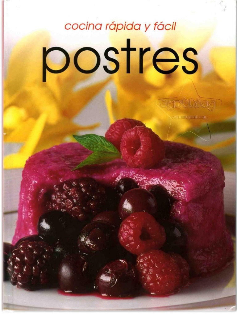 Postres | PDF | Postres | Alimentos