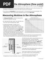 Understanding Dew Point and Humidity | PDF | Humidity | Water Vapor