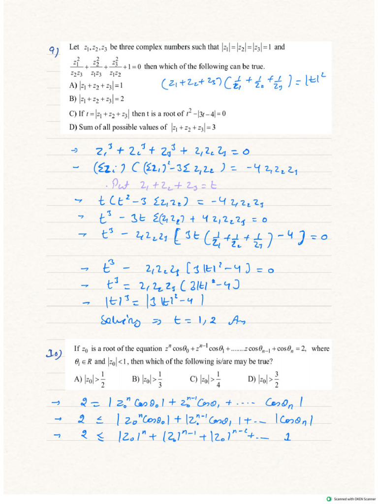 Complex Numbers-1 | PDF