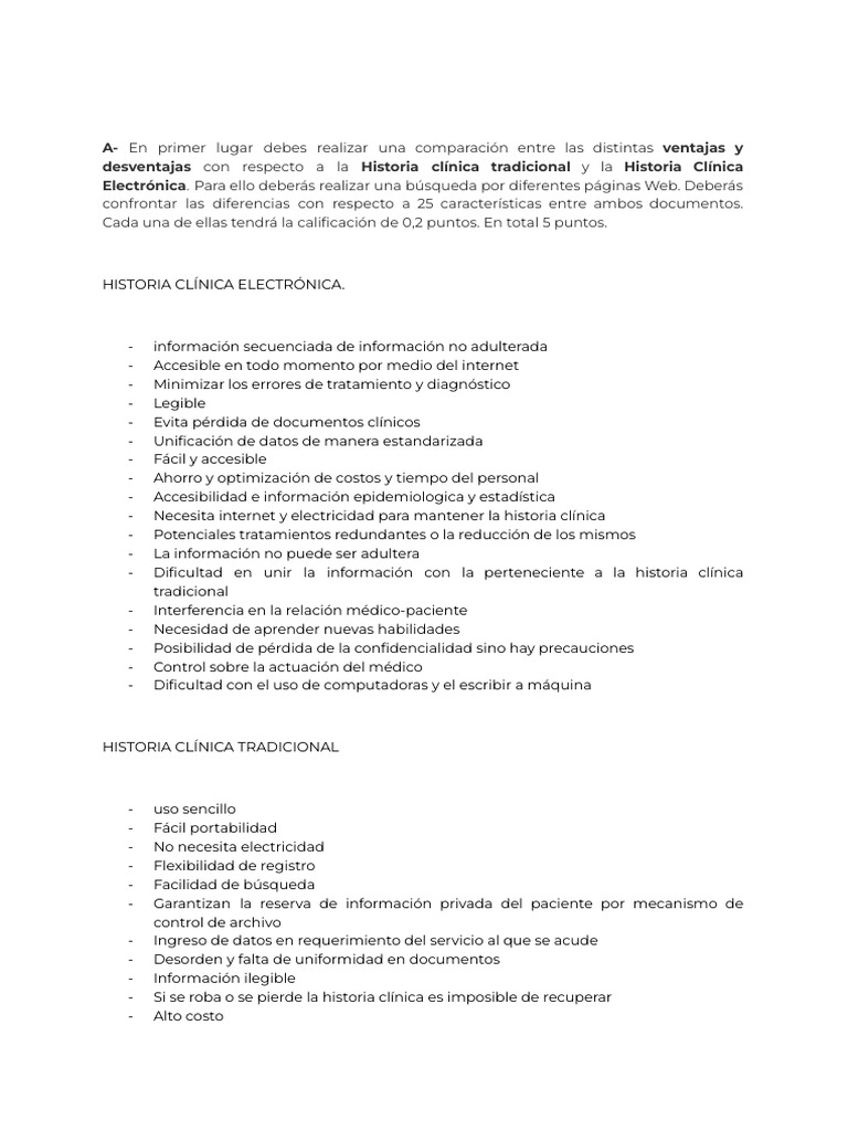 Tarea 6 Ds | PDF | Historial médico | Calidad (comercial)