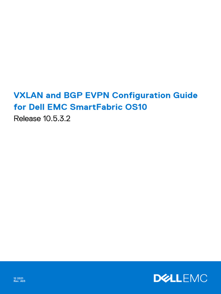 Vxlan BGP 10-5-3 Ug en Us | PDF | Ip Address | Computer Network