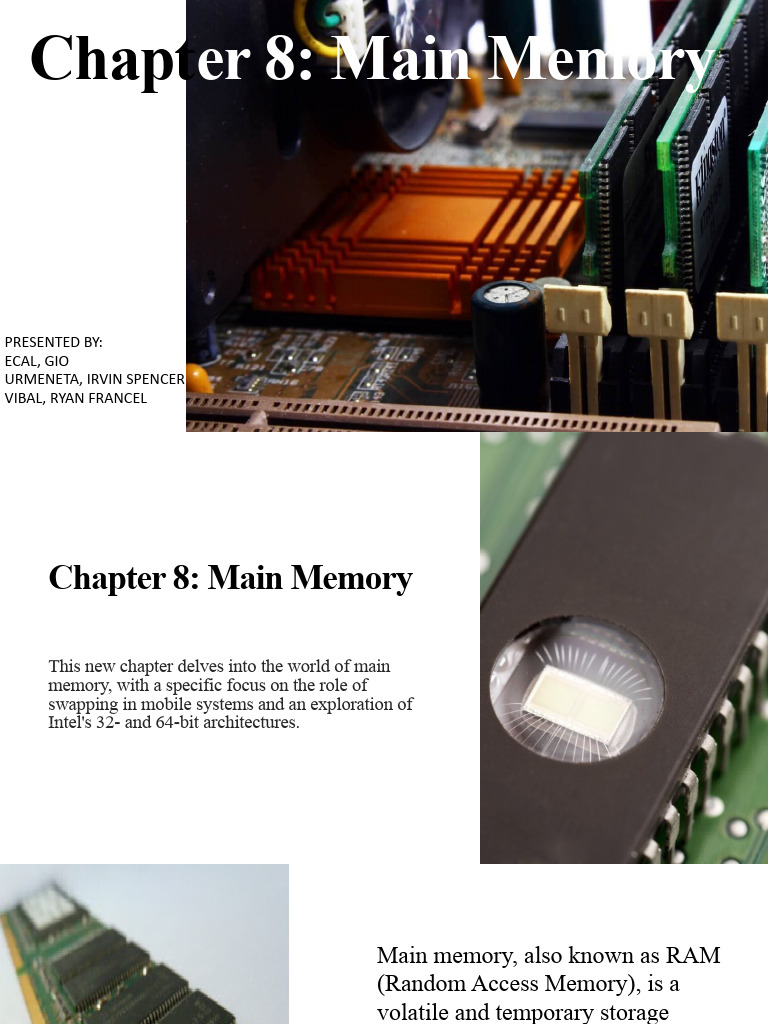 Main Memory | Download Free PDF | Computer Data Storage | 64 Bit Computing