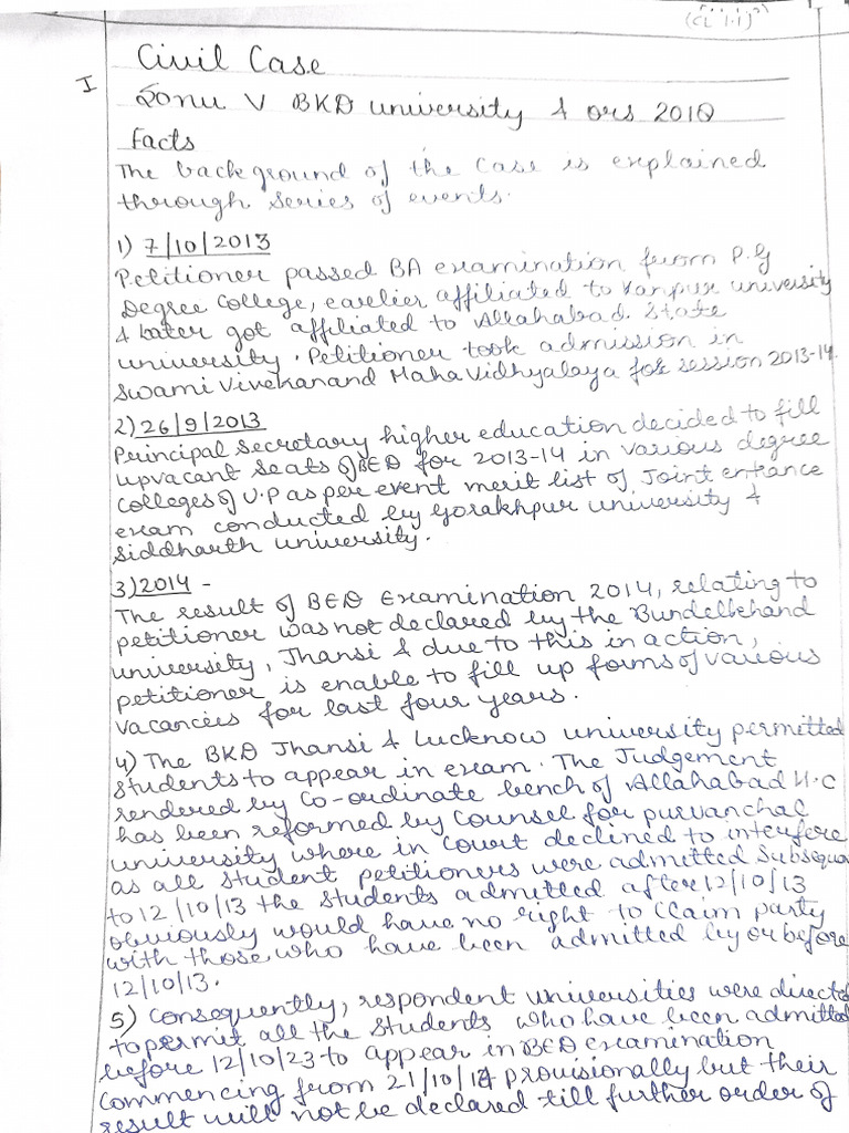 Civil Case Study | PDF