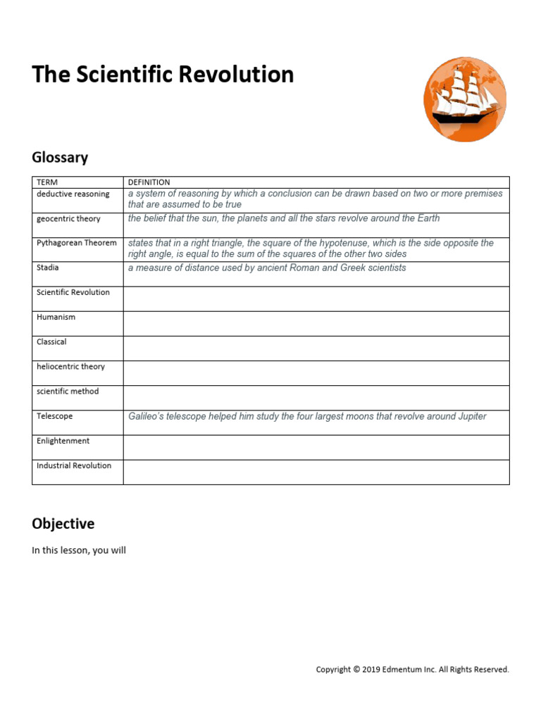 624739-Guided Notes - The Scientific Revolution | PDF | Science ...