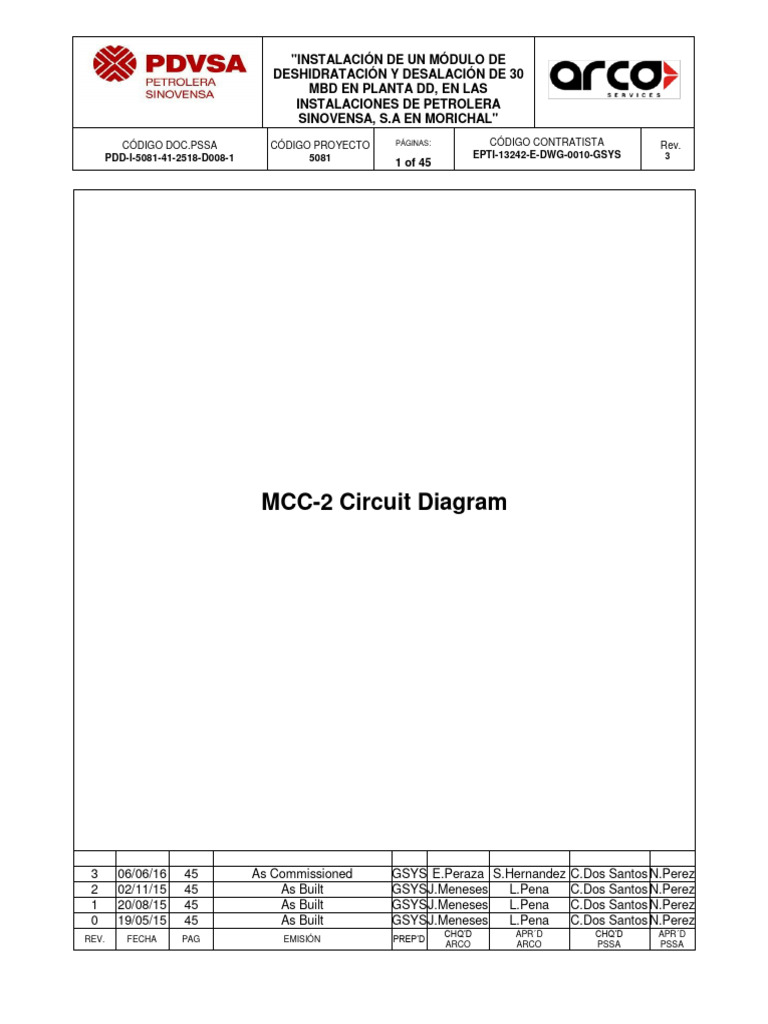 MCC-2 Circuit Diagram | PDF