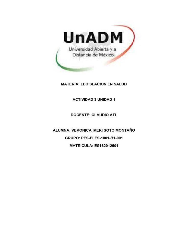 Legislacion Unadm | PDF | México