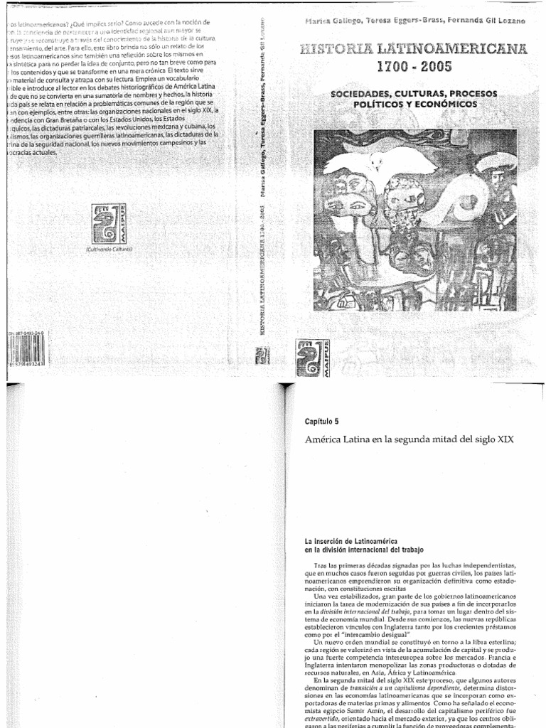 Gallego, Eggers, Gil Lozano - Historia Latinoamericana | PDF Gallego, Eggers, Gil Lozano - Historia Latinoamericana | PDF