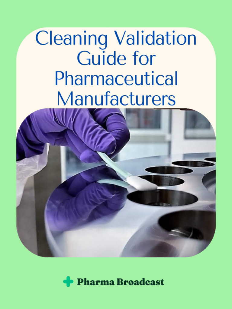 Cleaning Validation in Pharma | PDF