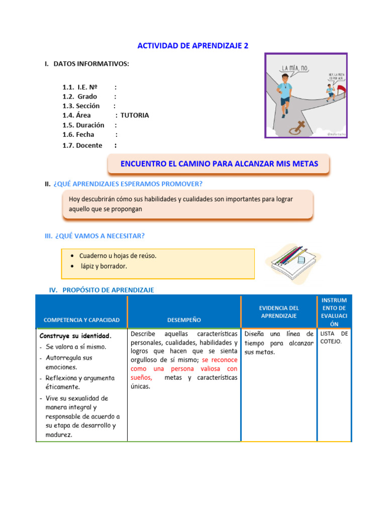 Descubre tus Habilidades y Metas | PDF | Aprendizaje | Cognición