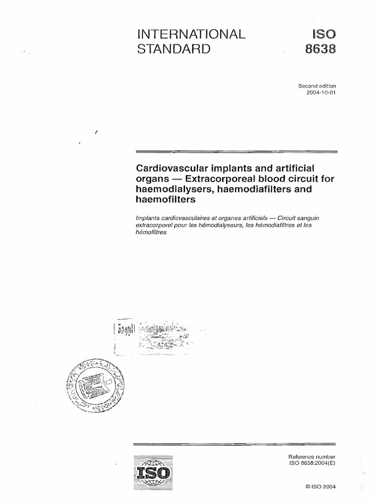 ISO8638 | PDF | International Organization For Standardization ...