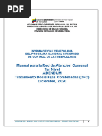 Esquema Dotbal para Tratamiento de Tuberculosis | PDF