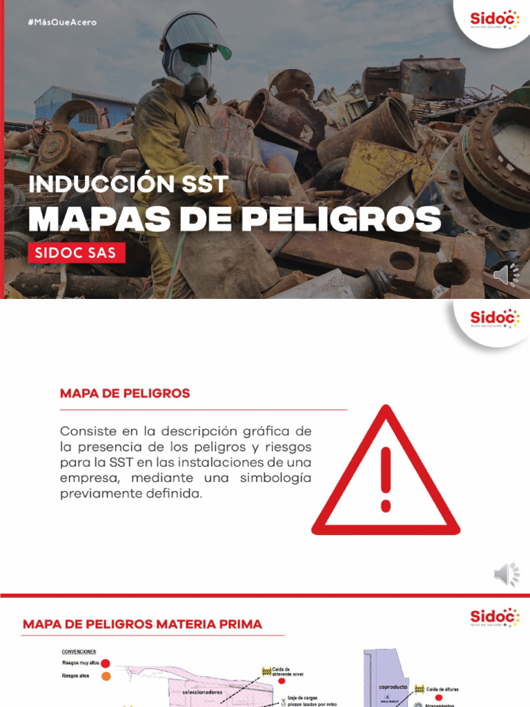 Modulo 4. Inducción SST - Mapas de Peligros | PDF