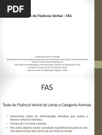 FAS. Aplicação e Correção - FAS | PDF