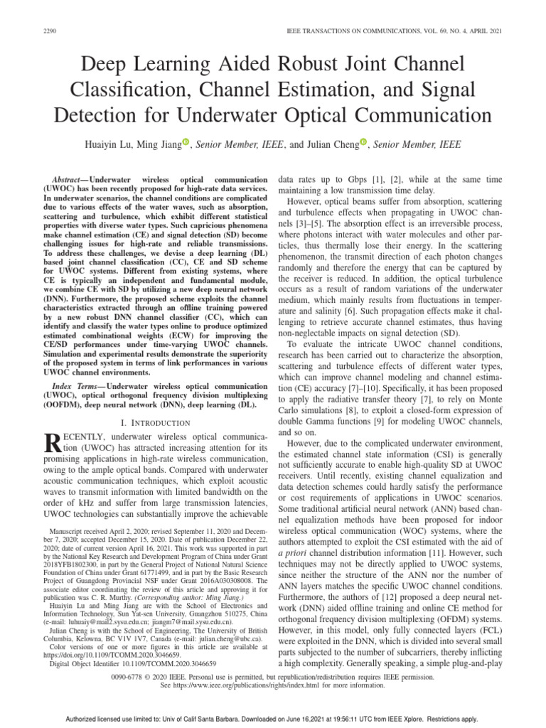 Deep Learning Aided Robust Joint Channel Classification, Channel Estimation, and Signal ...