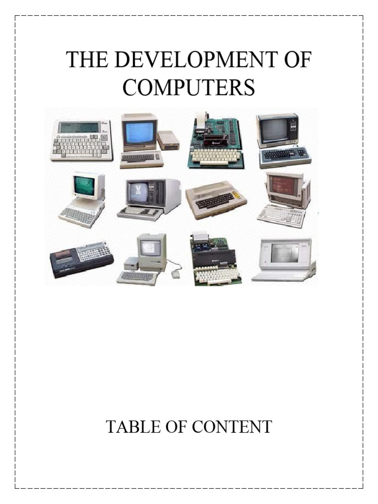 History of Computer Development | PDF | Computer Science | Office Equipment