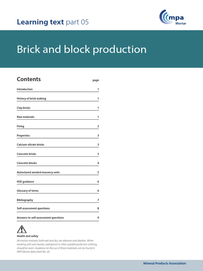 LT05-Bricks-and-Blocks | PDF | Brick | Concrete
