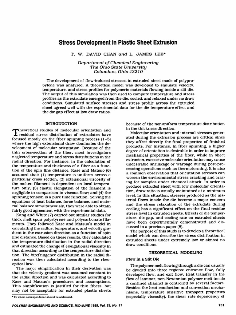 Chan 1989 | PDF | Fluid Dynamics | Viscosity