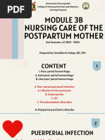 Overview of Puerperal Sepsis Risks | PDF | Childbirth | Postpartum Period