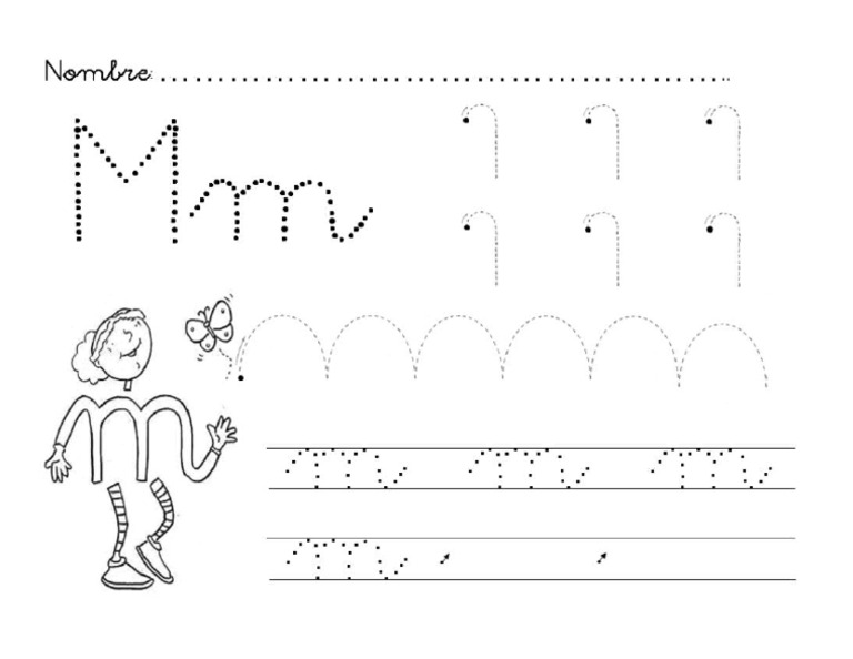 Actividad Letra M | PDF