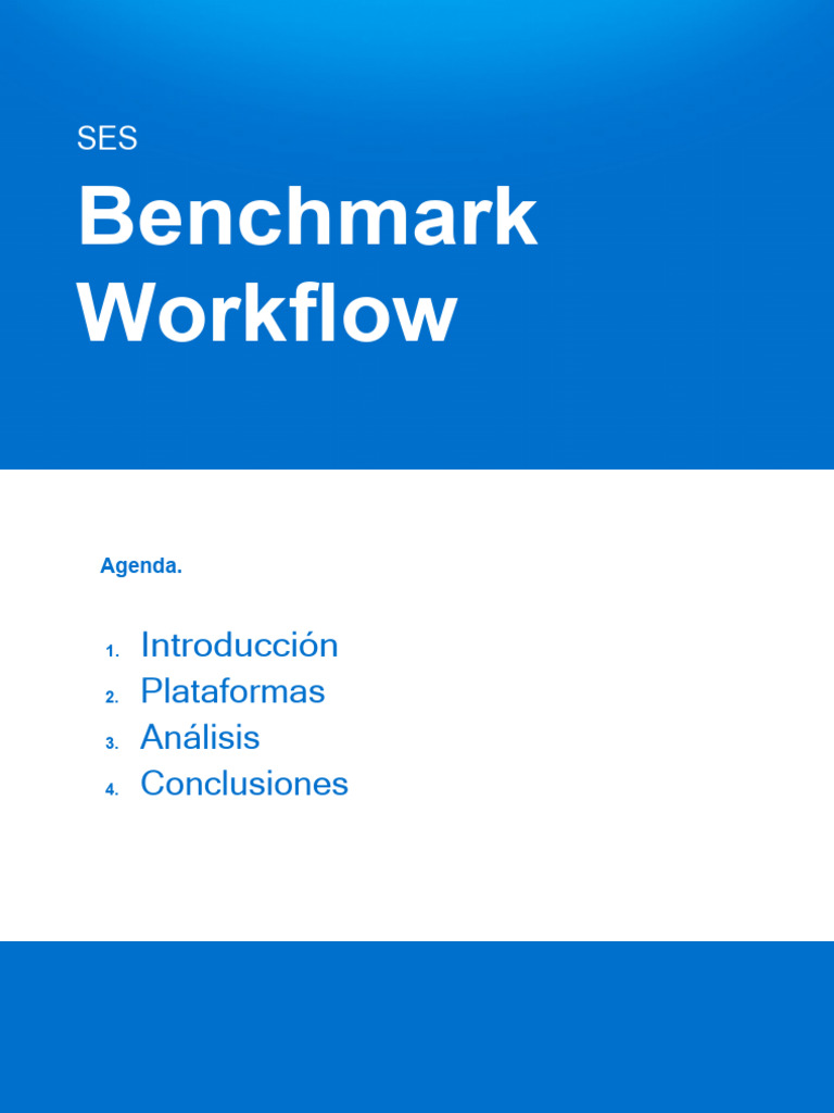Reporte - Benchmark | PDF | Aplicación movil | Computación en la nube