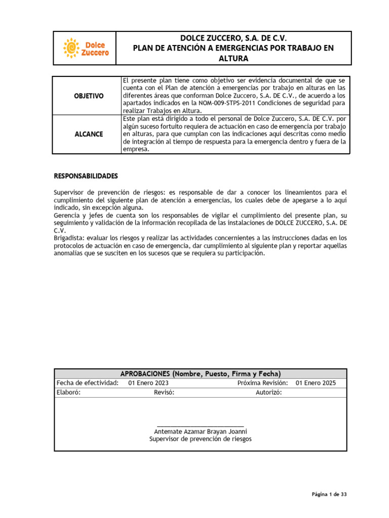 Plan de Atencion a Emergencias Por Trabajos en Altura (1) | Descargar gratis PDF | Cuerda | Nudo