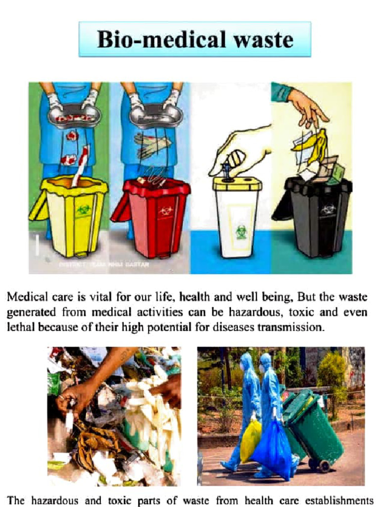 biomedical waste management 2222 | Download Free PDF | Waste | Pollution