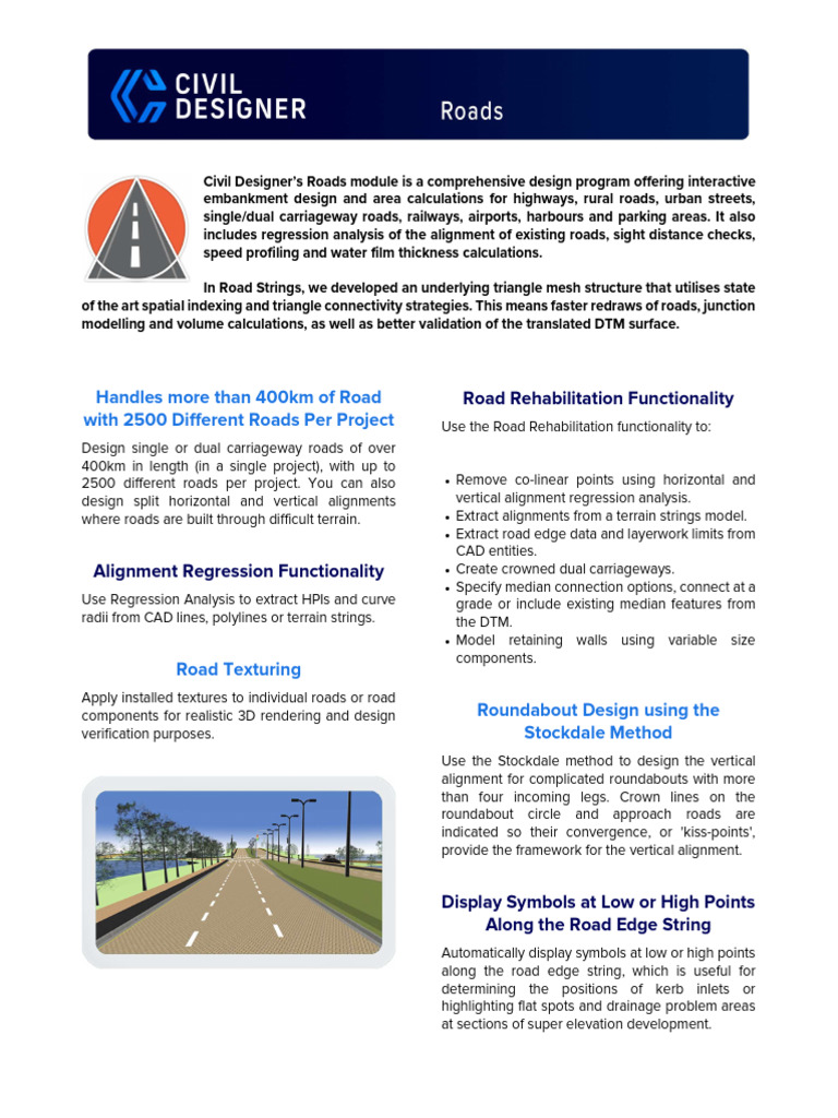 Roads-Features | PDF | Road