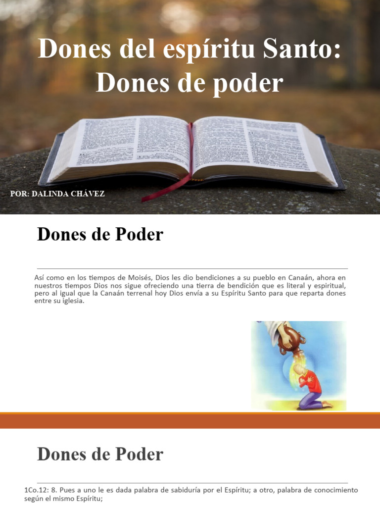 Dones del espíritu Santo-Dones de Poder | Descargar gratis PDF ...