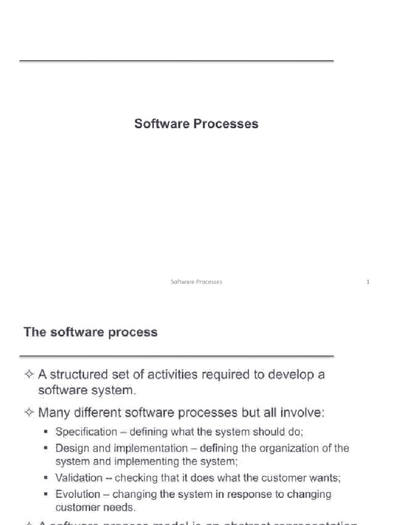 Software Engg Process | PDF