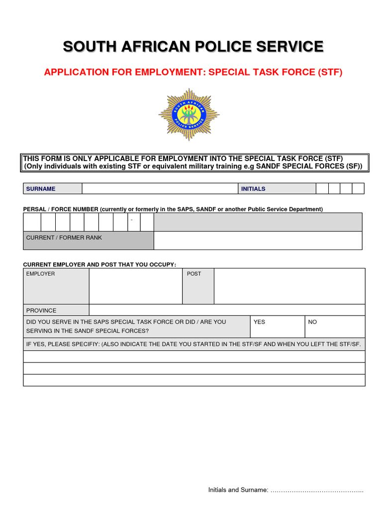 STF Application Form External | PDF | Justice | Crime & Violence